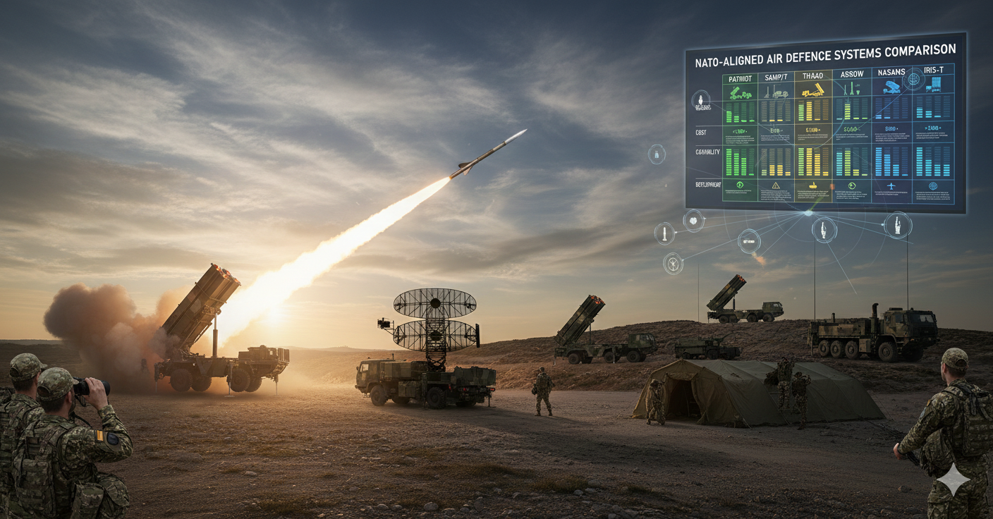 The Complete Air Defense Systems Comparison Matrix: Western Systems ...
